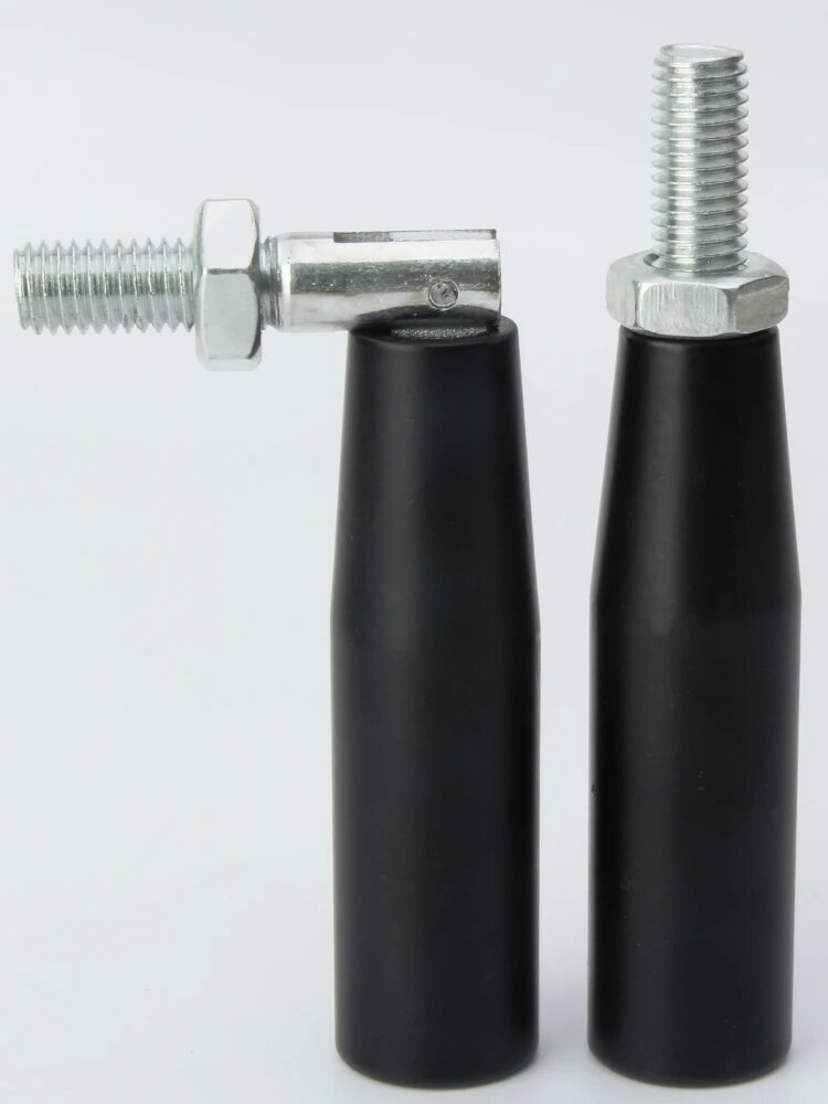 Ручка поворотная M10 Black Zinc-YK932, 82 мм