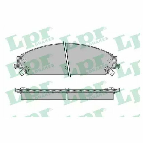 Комплект передних тормозных колодок Lpr 05P1401 для Chrysler 300C (2004-2010), Lancia Thema (2011-2014)