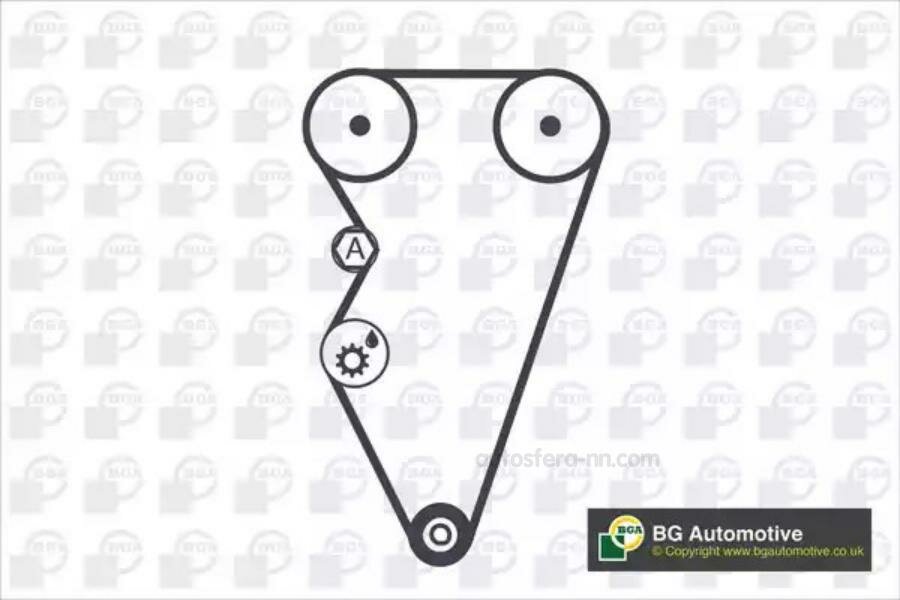 BGA TB4200K Комплект ремня ГРМ