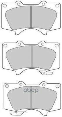 Колодки дисковые передние! Toyota Land Cruiser Prado 4.0i/3.0D 03> FREMAX арт. FBP1747