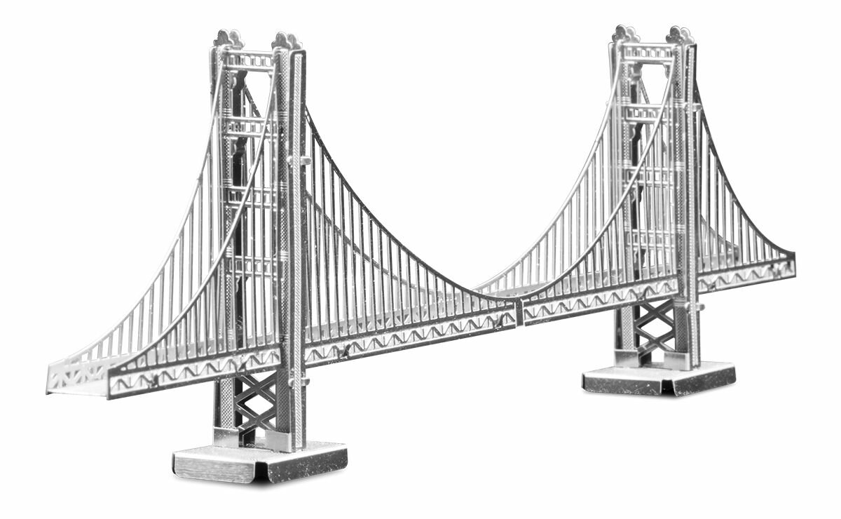 3D-пазл металлический - Мост Golden Gate