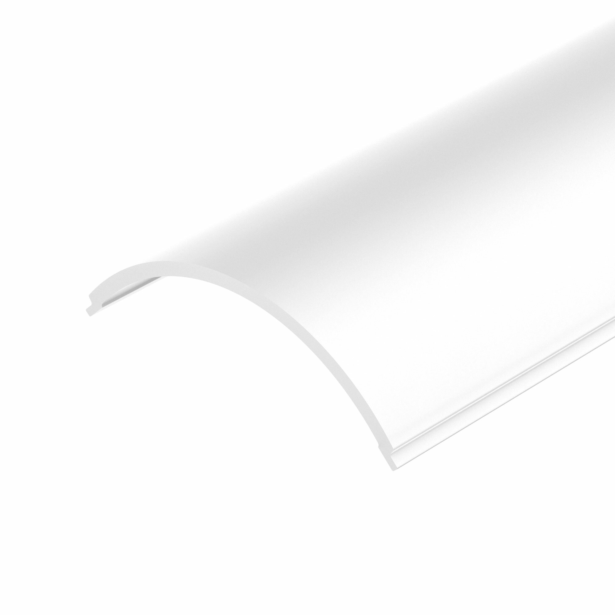 Экран для профиля для светодиодной ленты Arlight Экран SL-KANT-H20 ROUND OPAL (Arlight, Пластик), 2м