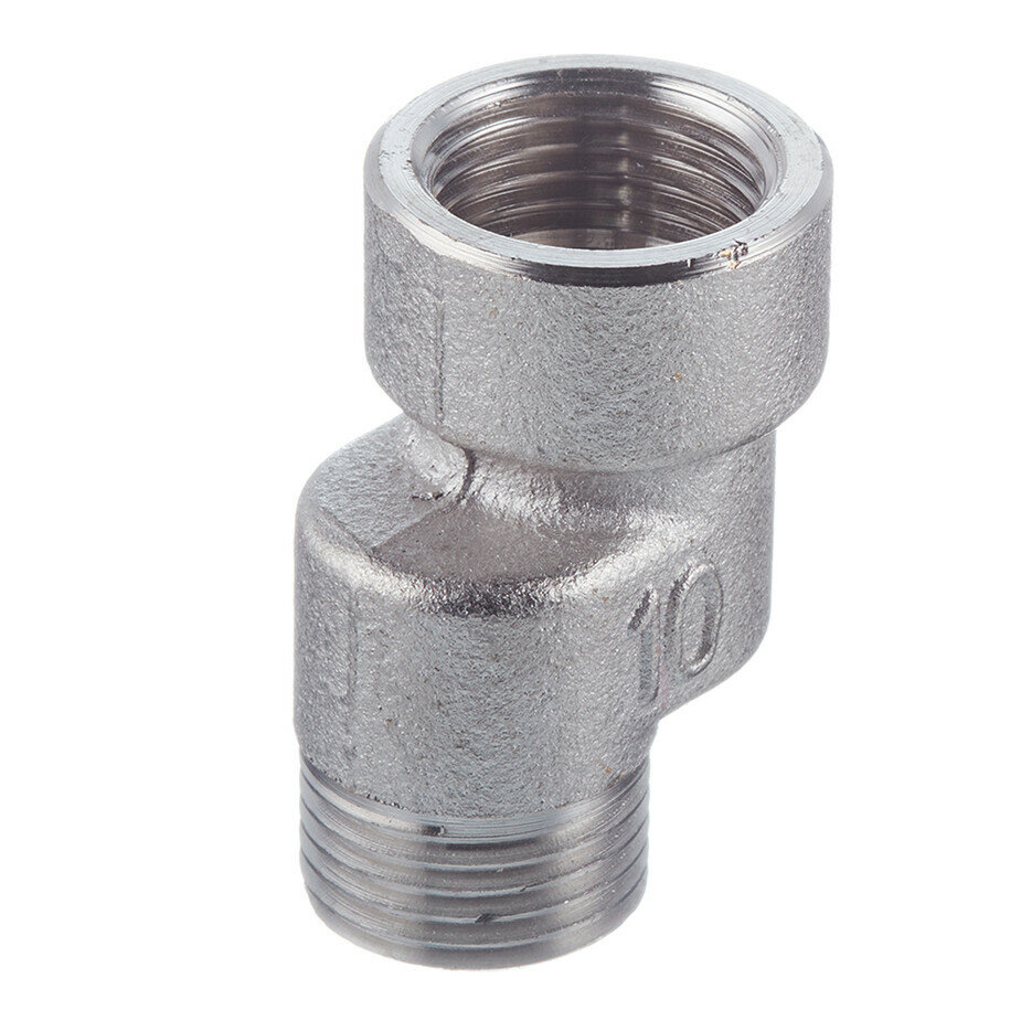 Эксцентрик 1/2 ВР(г) х 1/2 НР(ш) х 10 мм латунный