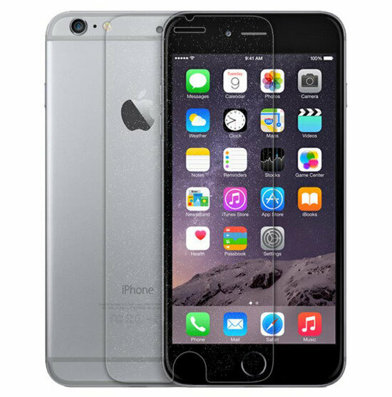 Защитная пленка TOP для iPhone 6/6S с блестками (две стороны)