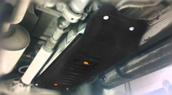 Защита ALFeco топливного бака для Toyota Hilux 2011-2015, V-3,0 D (сталь 2 мм) арт. ALF2489st