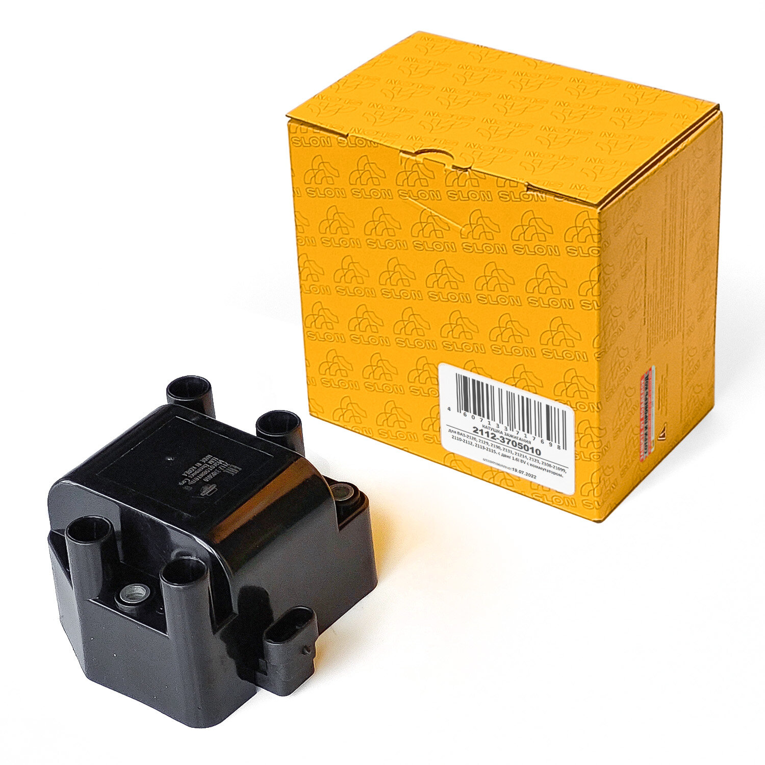 Катушка зажигания 1118-21124 SLON (1.6 V 16 клап.) SLON 2112-3705010