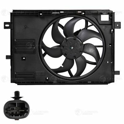 Электровентилятор Охлажденияpeugeot Expert (16-) Citroen Jumpy (16-) (С Кожухом) (Lfk 2008) (LUZAR LFK2008)