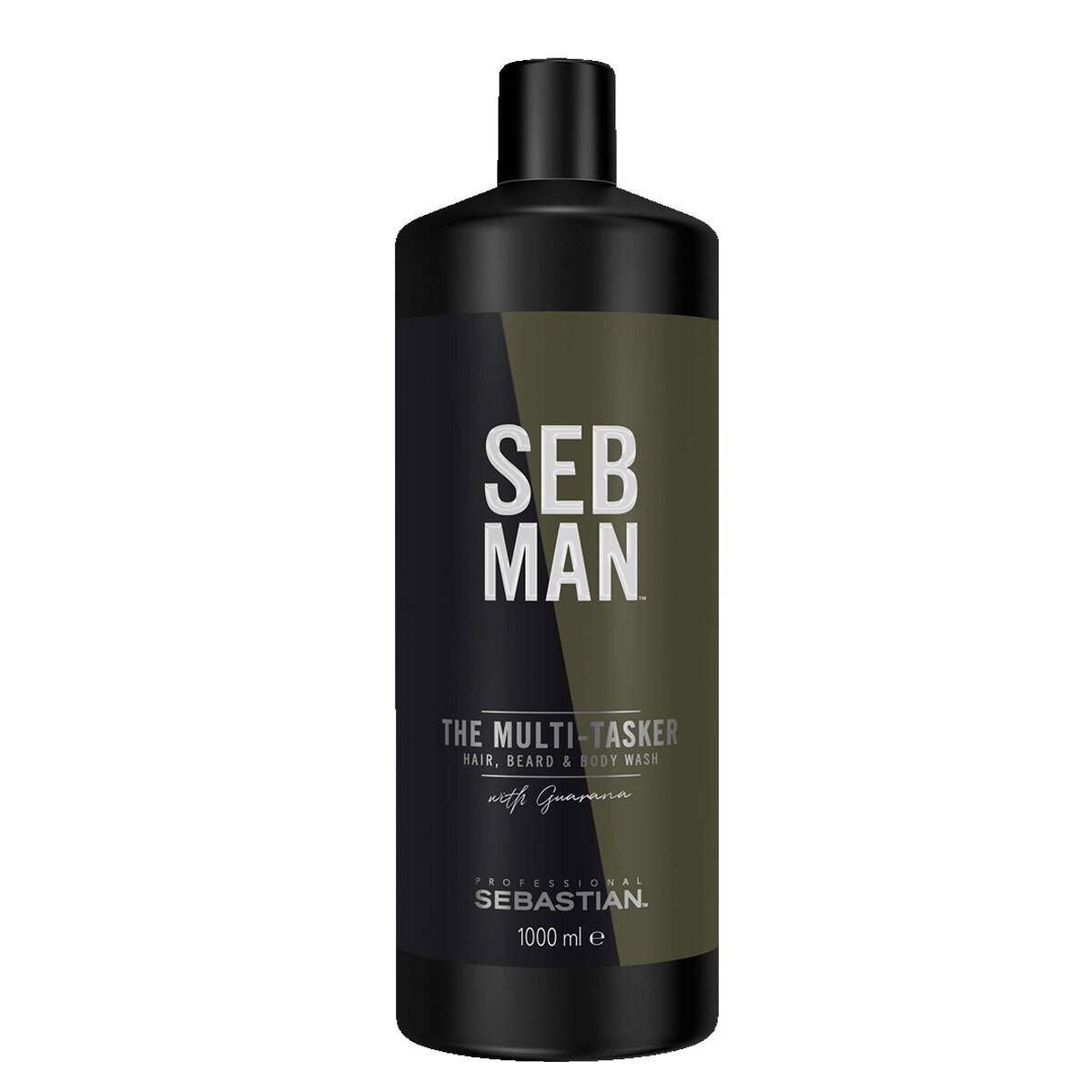 Шампунь SEB MAN Hair Care The Multitasker, Шампунь для ухода за волосами, бородой и телом 3 в 1, 1000 мл