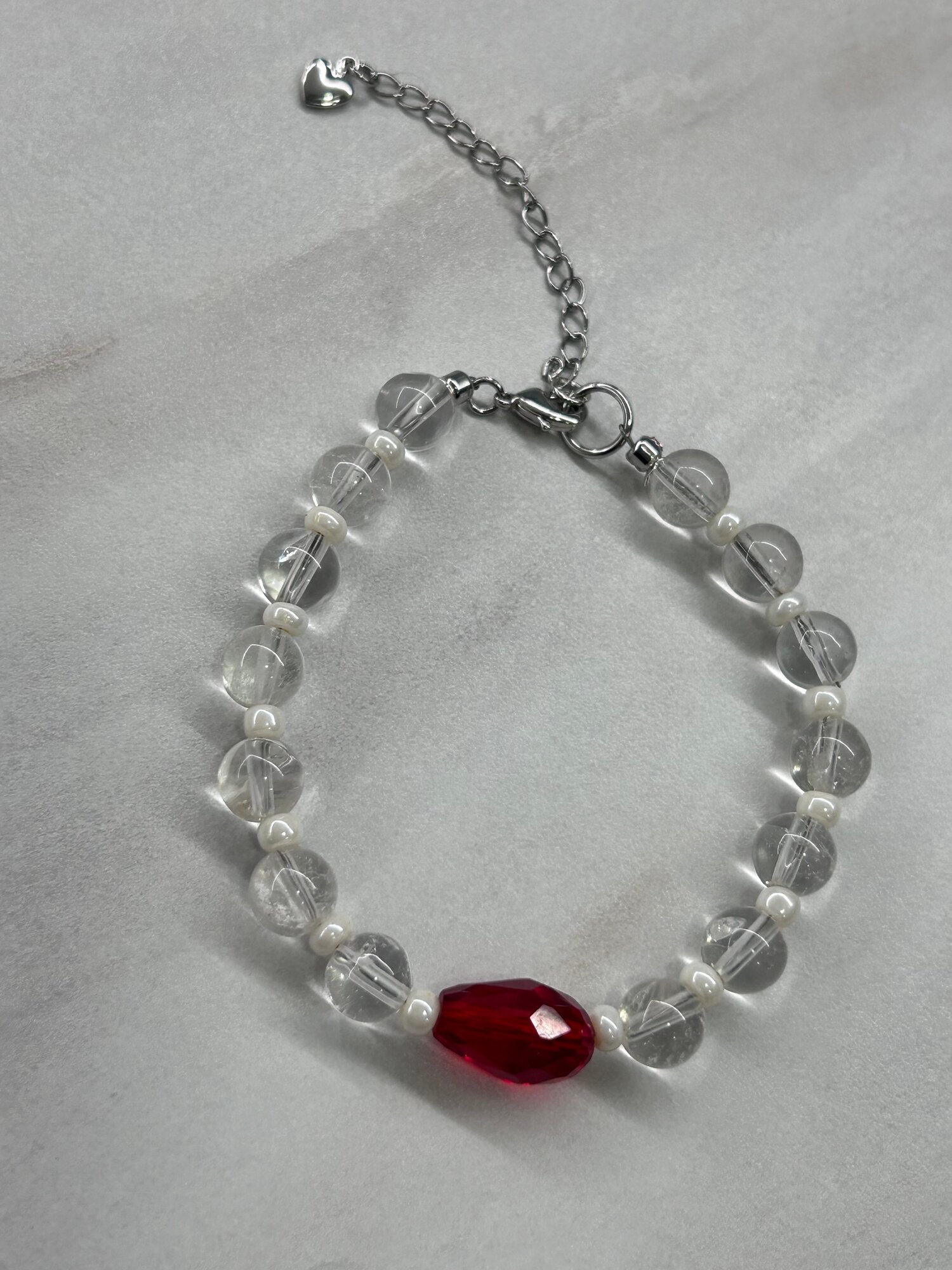 Славянский оберег, браслет, горный хрусталь