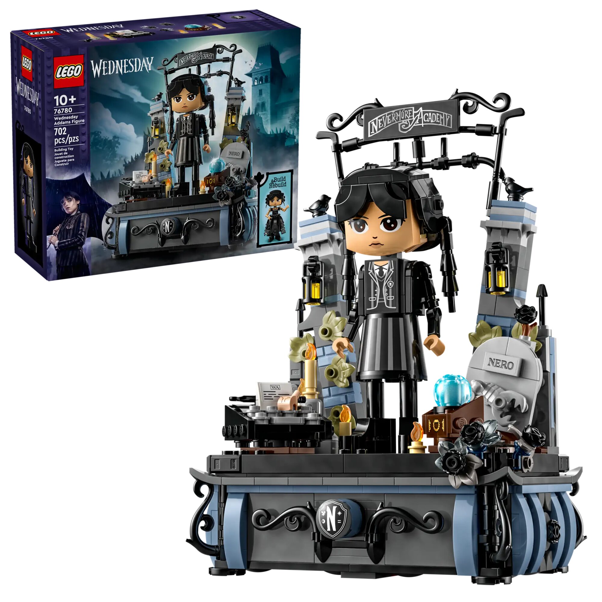 Lego Wednesday 76780 Фигурка Уэнсдей Аддамс, 702 детали, 10+