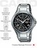 Наручные часы CASIO Edifice, черный/серебряный/белый