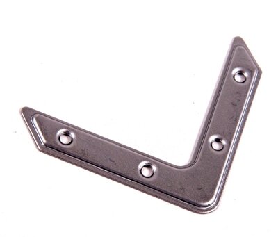 Уголок оконный 75х75 мм, 10 шт - обеспечивает надежное крепление и стабильность соединения.