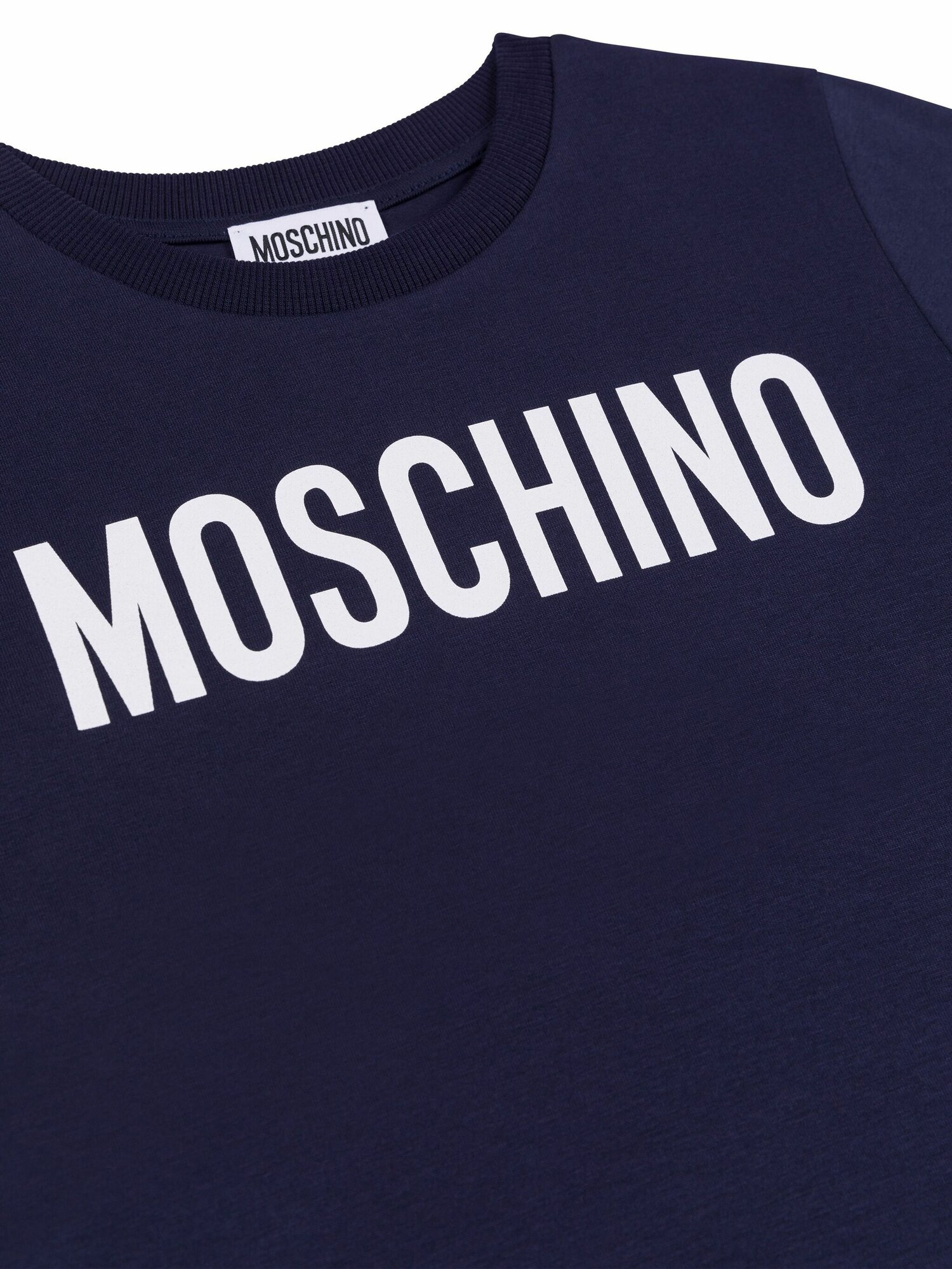 Футболка MOSCHINO, размер 12 лет, синий — фото 1