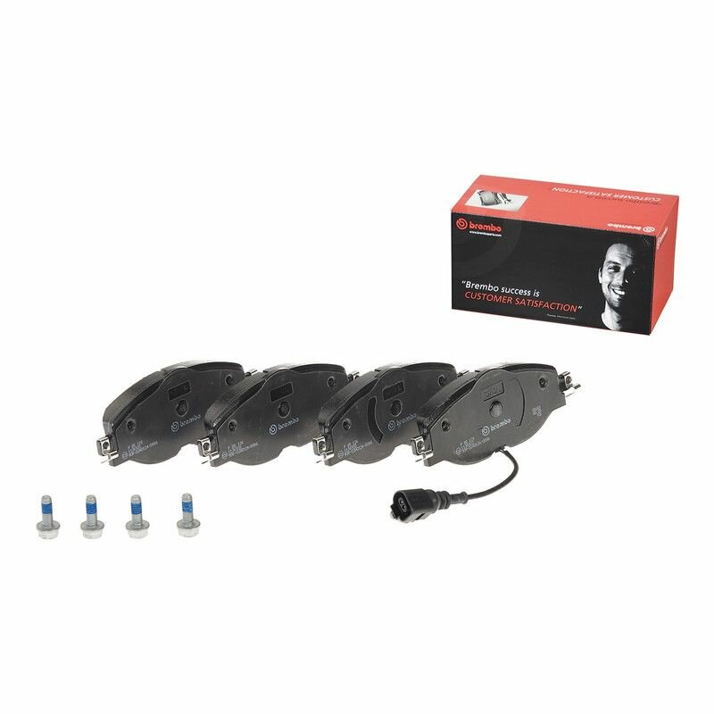 Тормозные колодки дисковые передние BREMBO P85126 для а/м AUDI A3, SEAT Leon, Volkswagen Passat