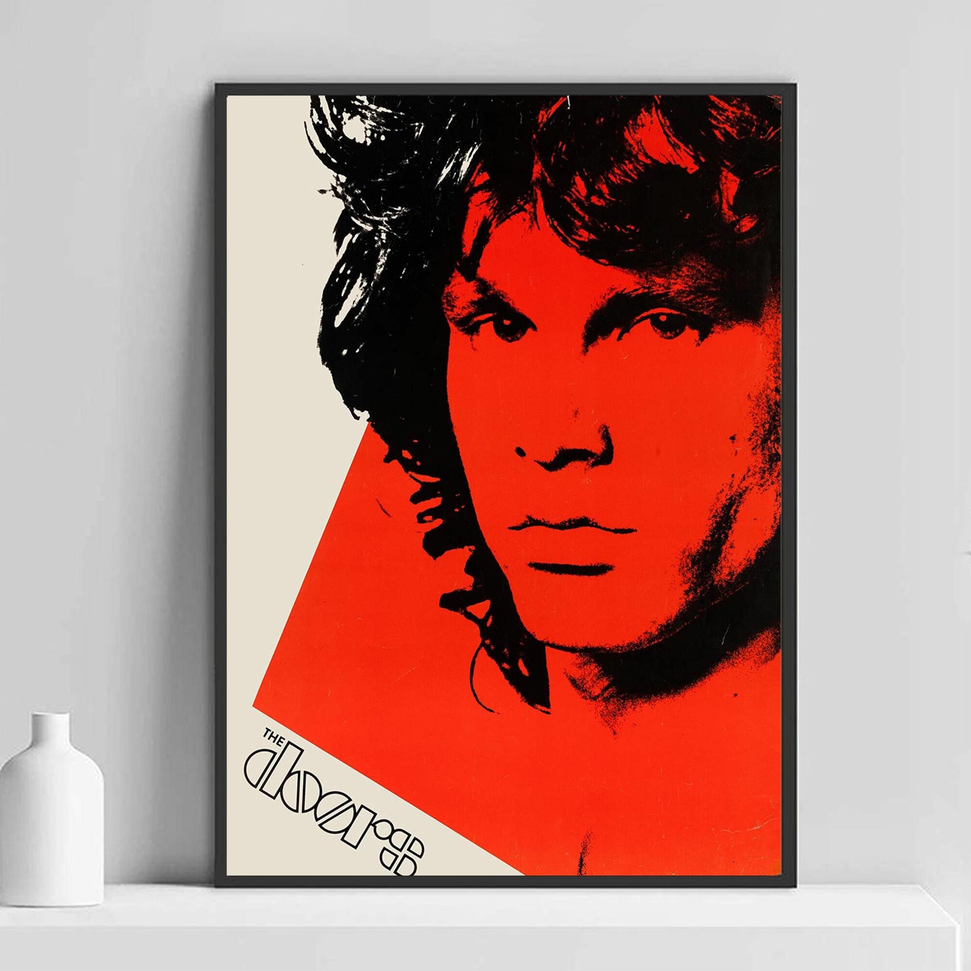 Плакат Джим Моррисон Jim Morrison The Doors 1980 (1980 год), без рамы, размер A3