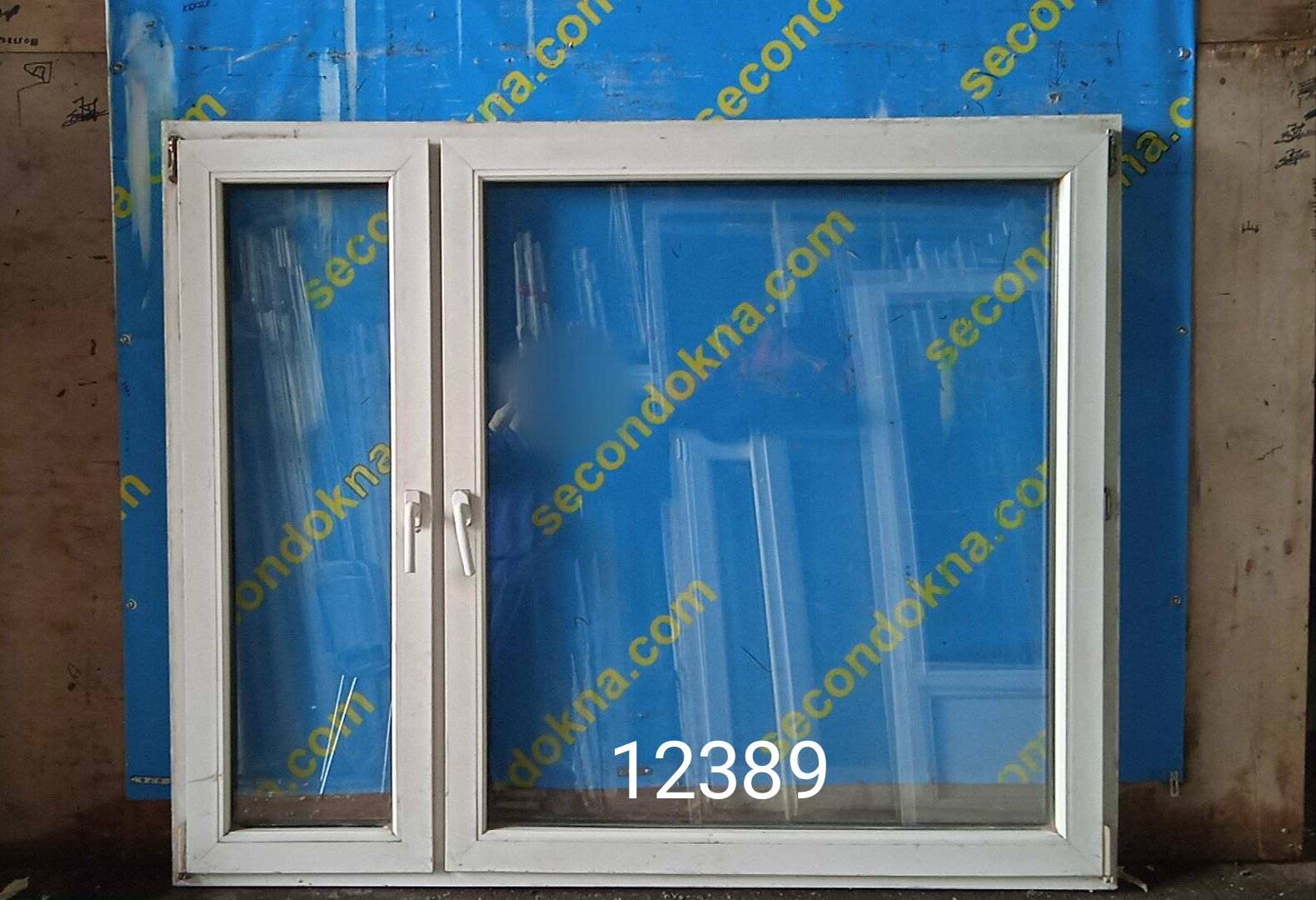 Пластиковое окно Б/У 1410(в)х1740(ш)