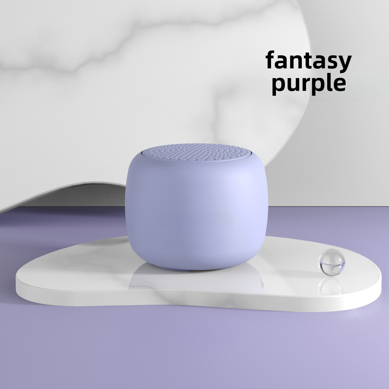 Ретро плеер MOMOHO TWS, водонепроницаемый, Bluetooth 5.0, фиолетовый
