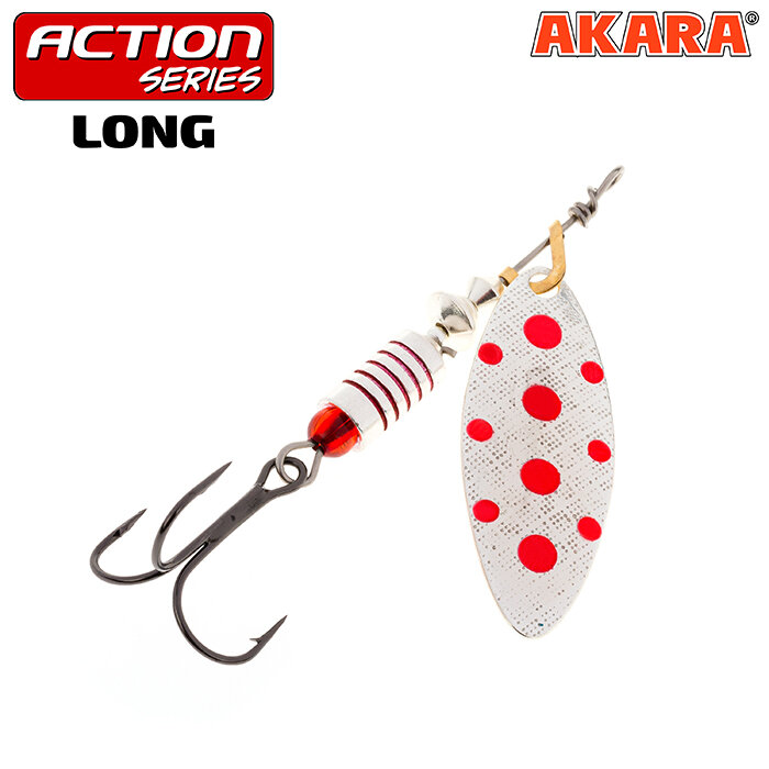 Блесна вращ. Akara Action Series Long 1+ 6,5 гр. 3/13 oz. A02