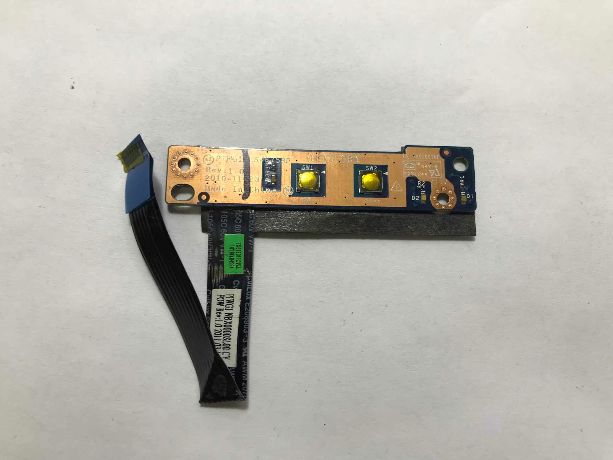 Плата питания для Lenovo G780