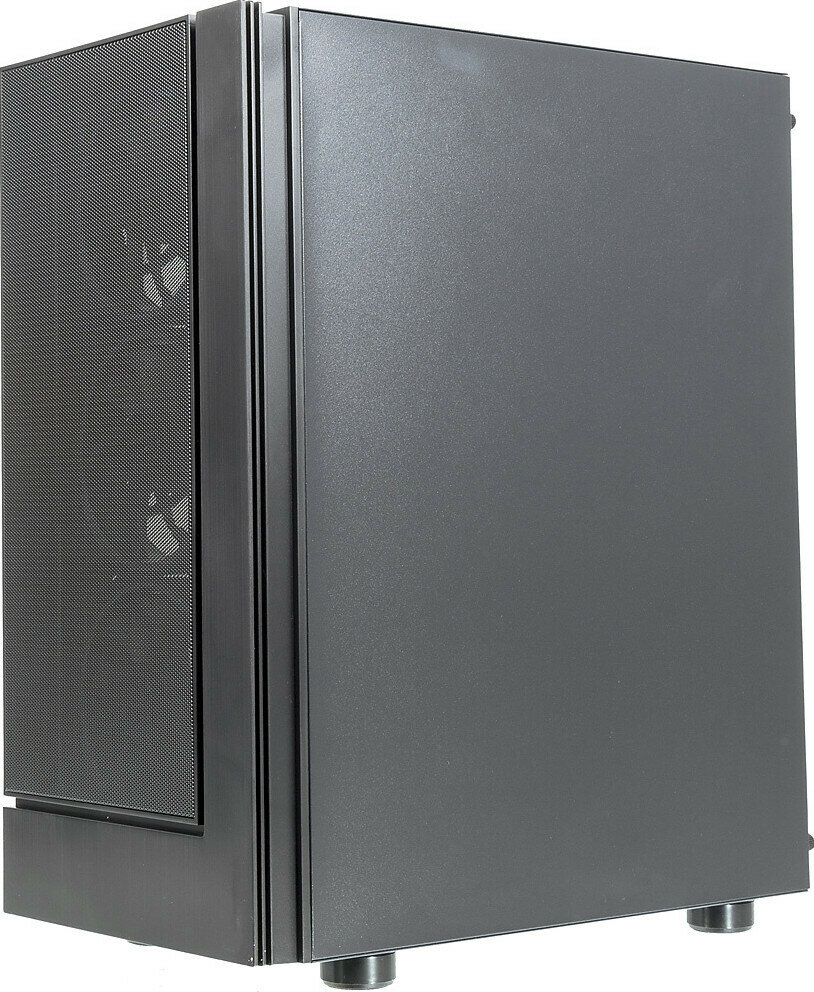 Корпус ATX FORMULA F-33RGB, Midi-Tower, без БП, черный