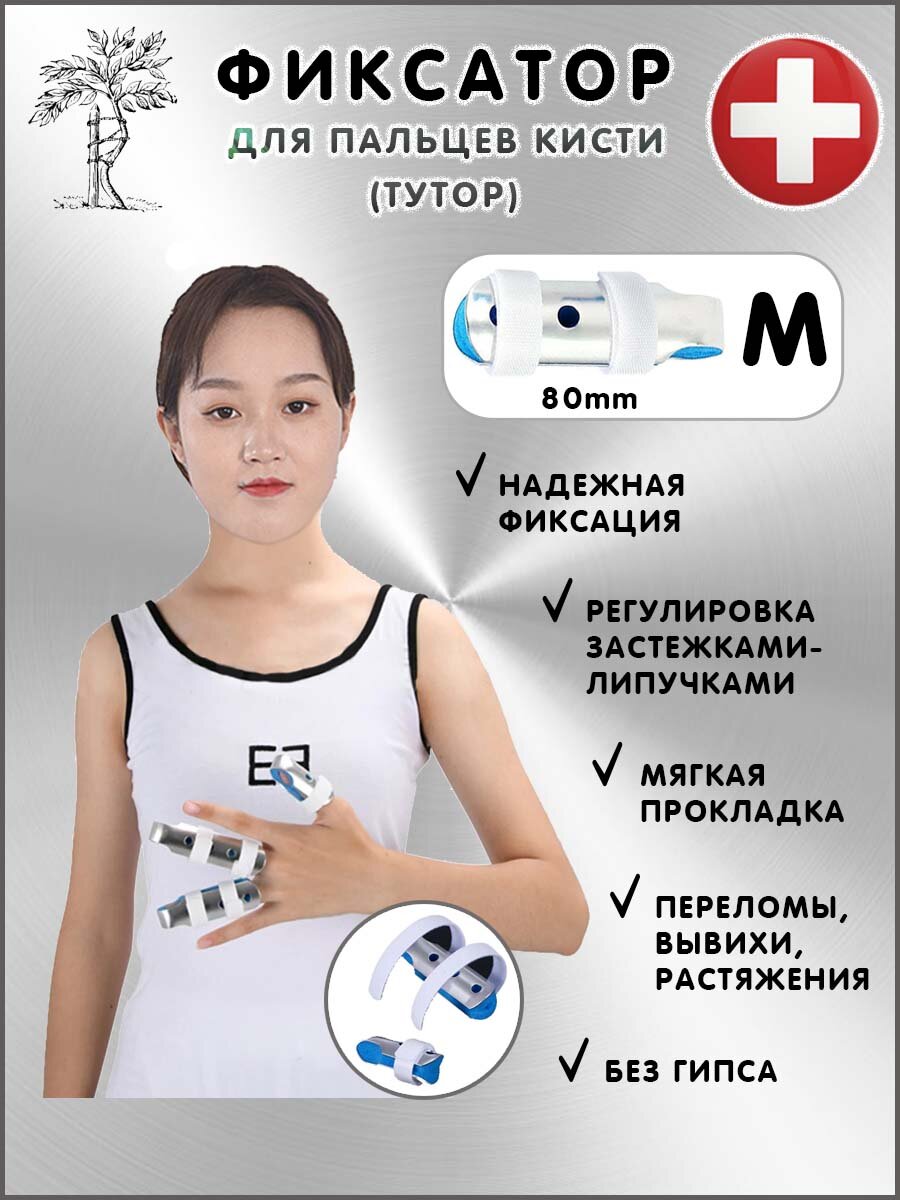 Фиксатор пальцев кисти Тутор, размер M
