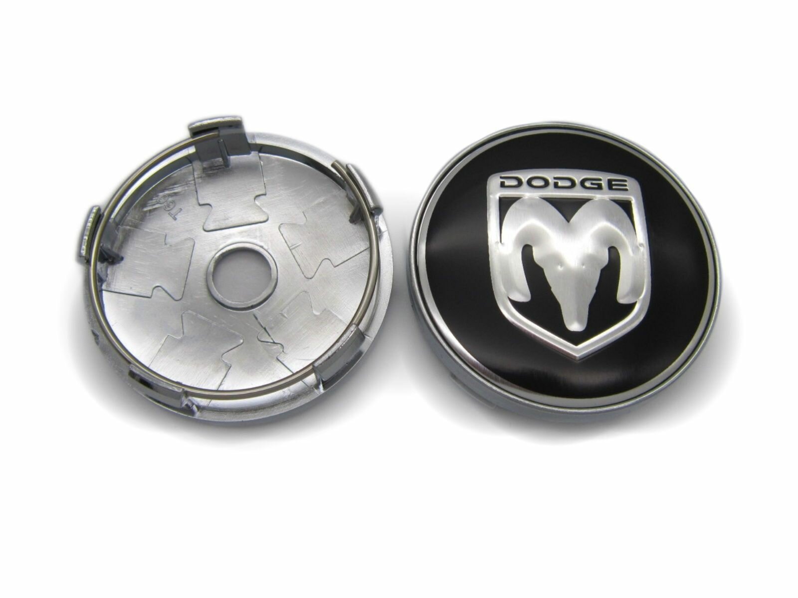 Колпачок заглушка на литой диск Dodge black 60/56 мм, 1 шт.