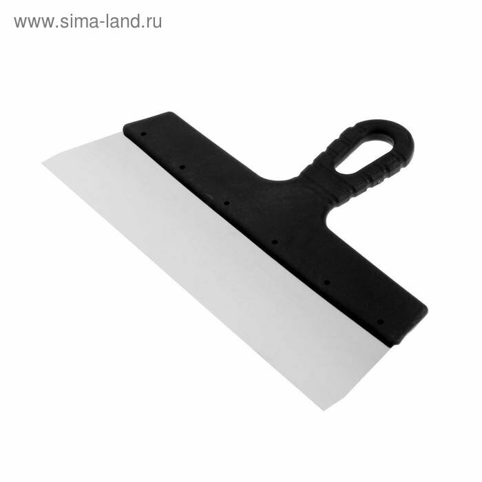 Шпатель фасадный , 300 мм , нержавеющая сталь , пластиковая рукоятка