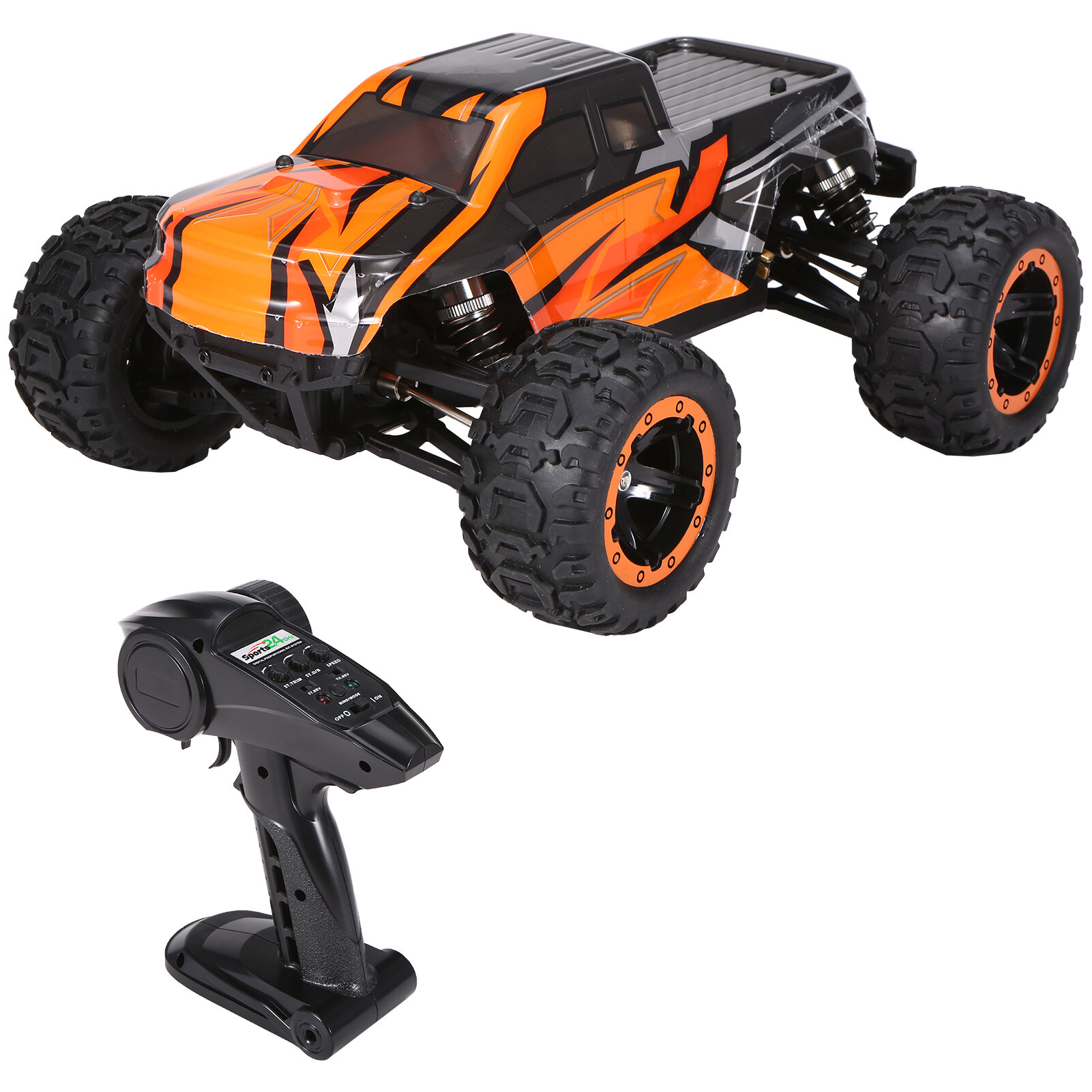 16889A-Pro 1:16 Радиоуправляемый автомобиль 4WD RC Car 45 км / ч Высокоскоростной