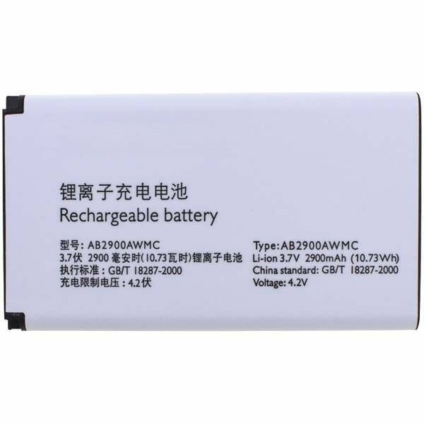 Аккумуляторная батарея для телефона Philips AB2900AWMT