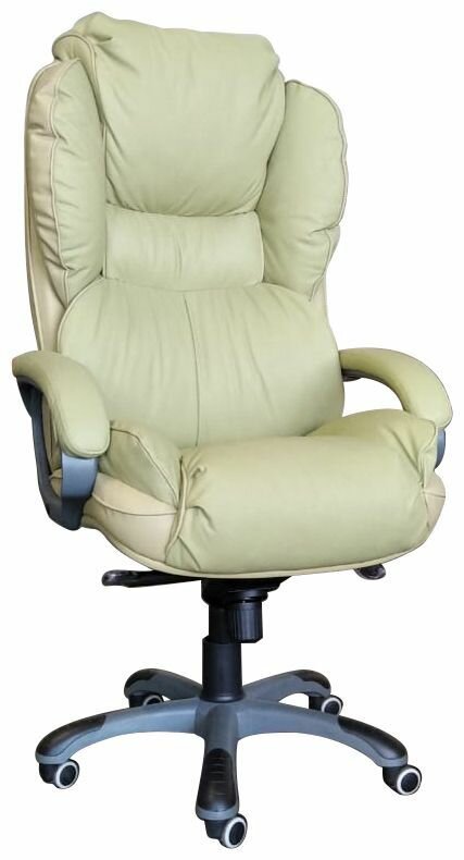 Сеньор Silver натуральная кожа мадрас 3035/газлифт 4 класс/до 250 кг