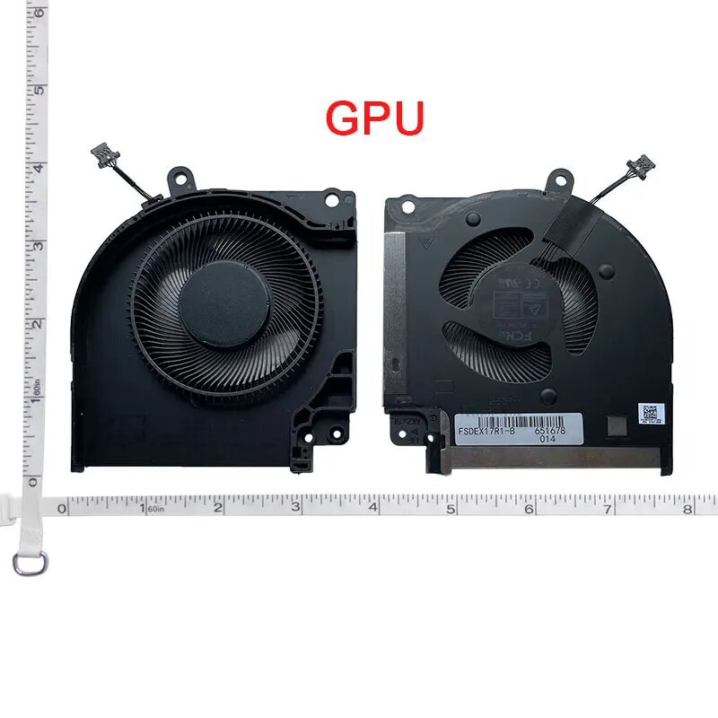 Вентилятор охлаждения для ноутбука Dell Alienware X17 R1 X17 R2 GPU