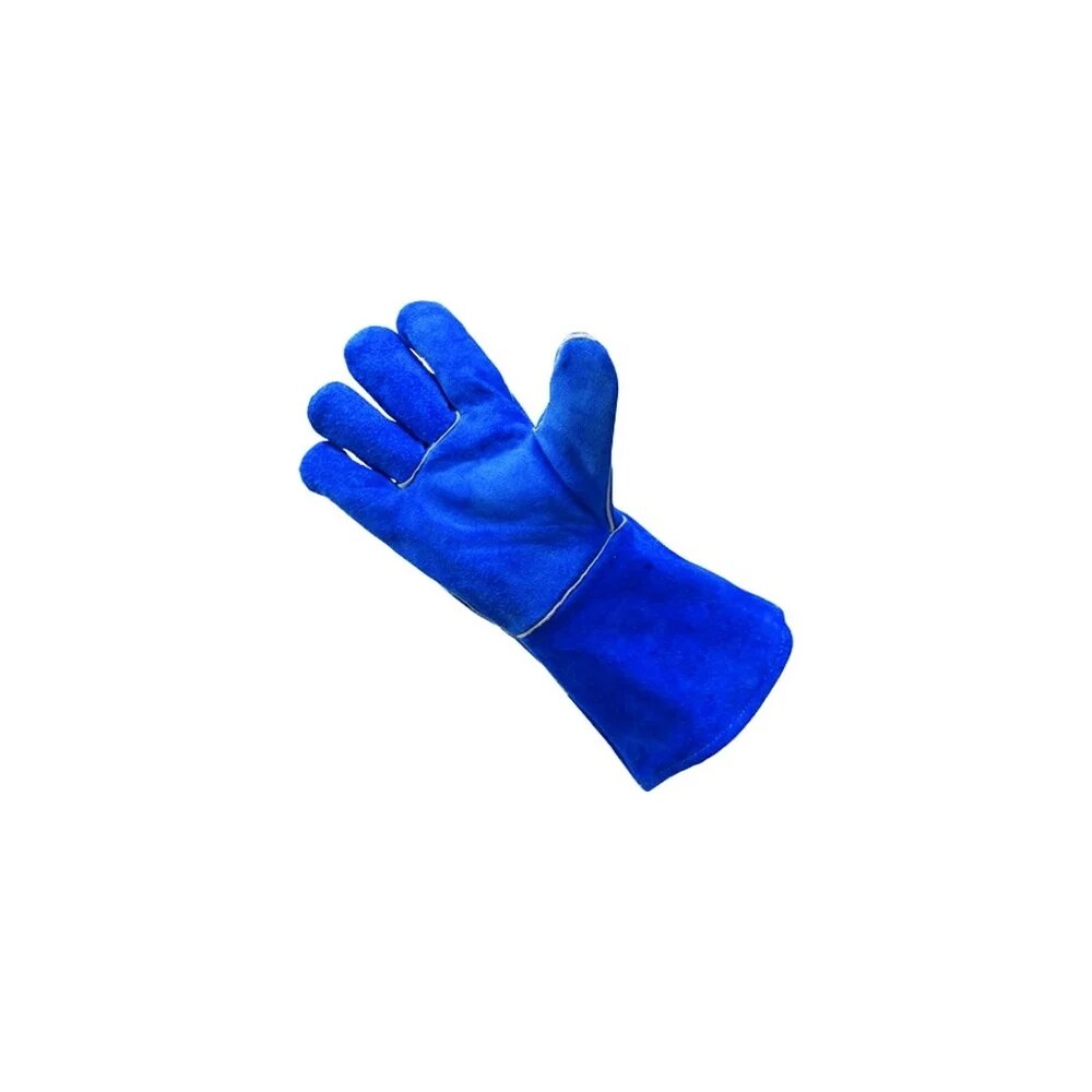 Краги сварщика Honeywell Blue Welding термостойкий спилок, усиленные, р-р 9 2000044-9, из синего, работе