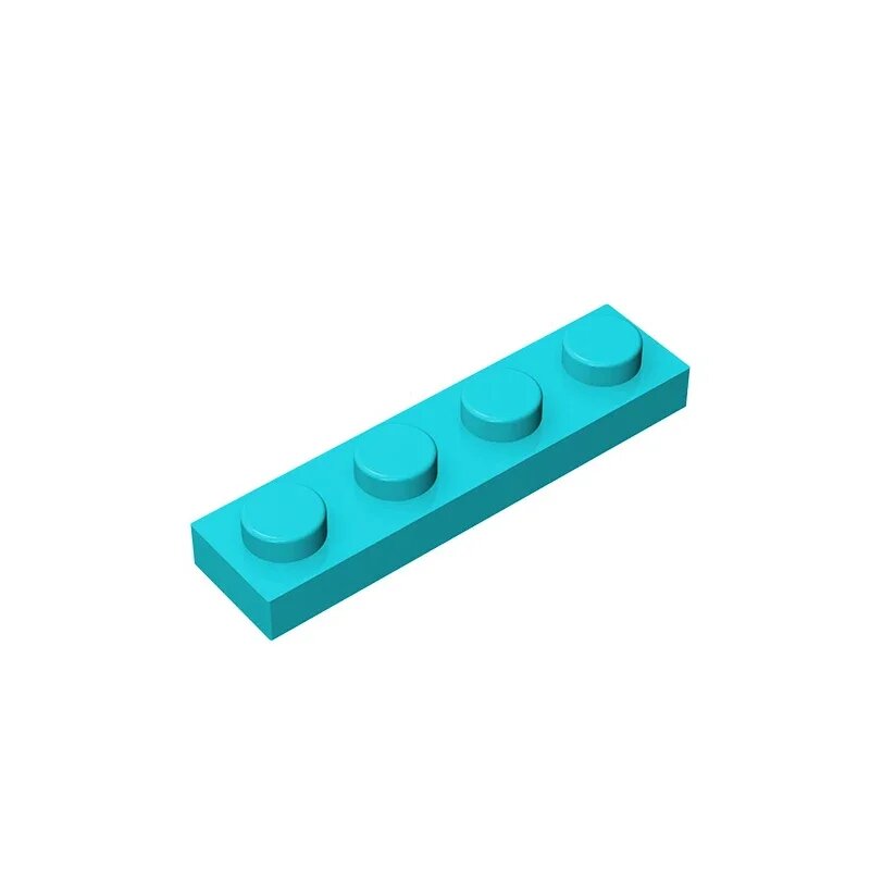 Пластина Lego 1x4, Цвет: 046