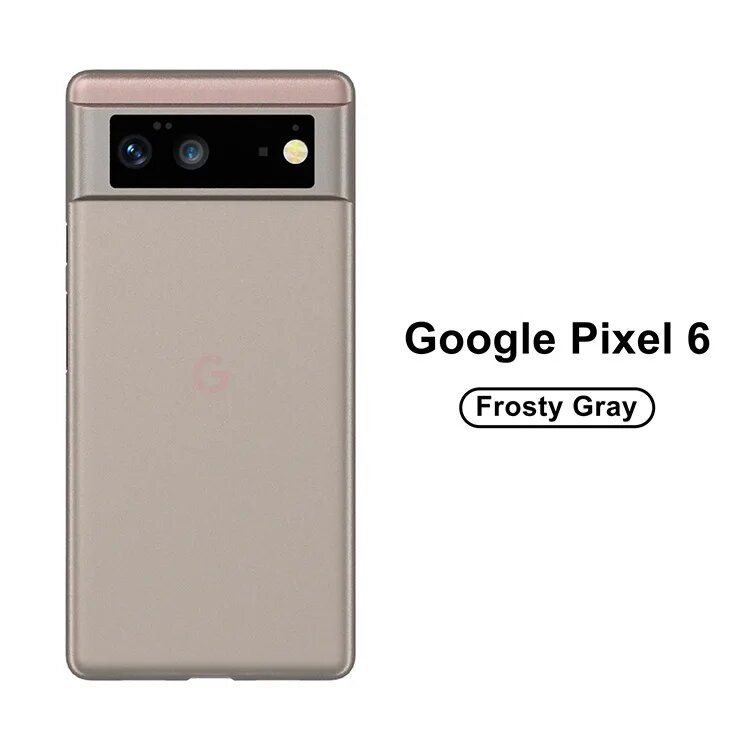 Чехол Google Pixel 6 Frosty Gray, бежевый