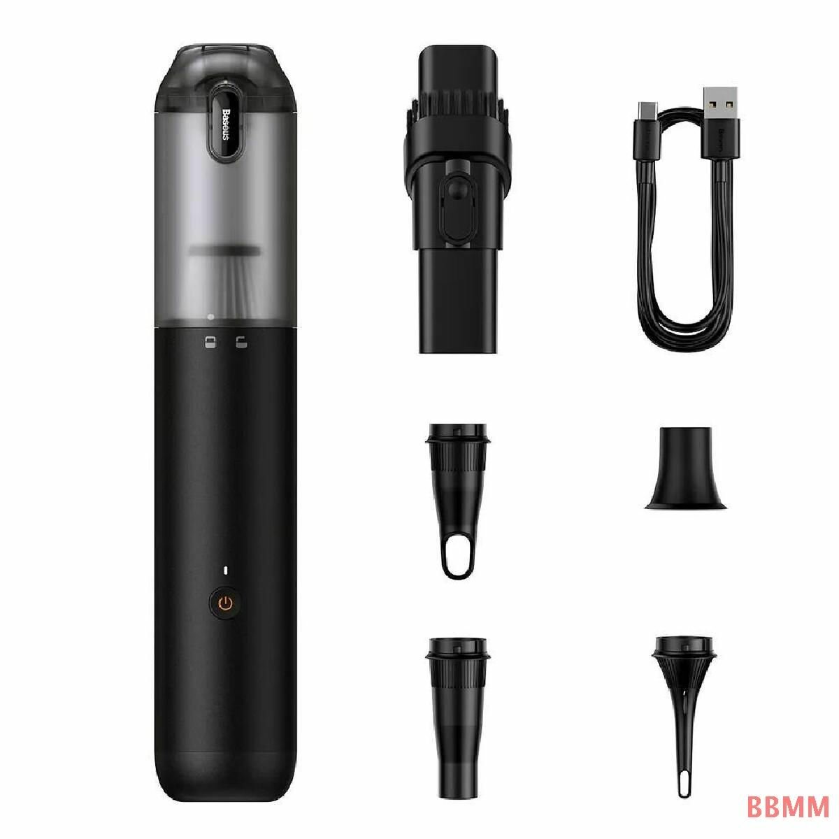 Автомобильный пылесос Baseus A3 lite Car Vacuum Cleaner, черный -sz