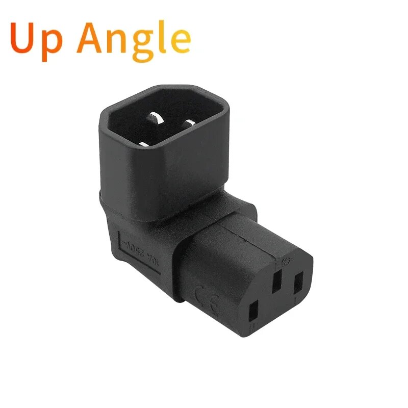 Угловой кабель-переходник SanCableCord C13-C14 10А 250В Up Angle Adapter