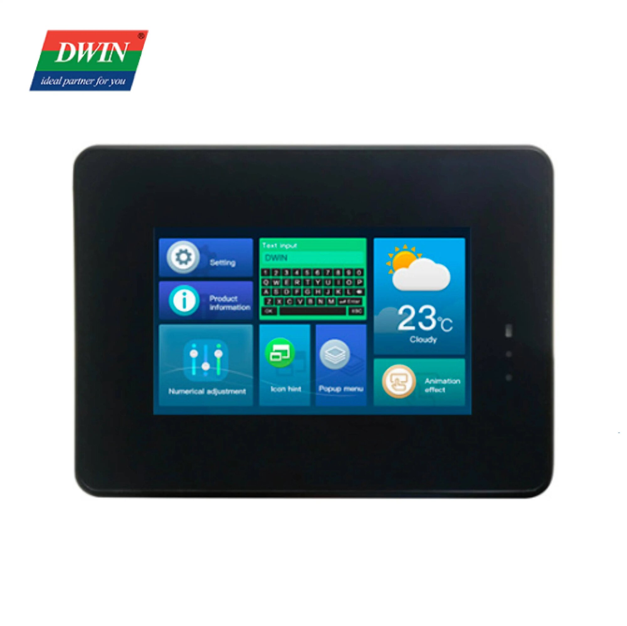 Дисплей DWIN DMG80480T043_A5W 4.3 дюйма Resistive touch