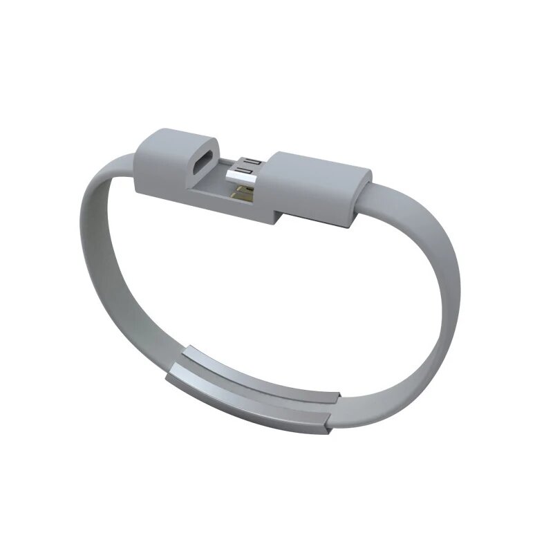 Белый Micro USB кабель 19см — фото 1