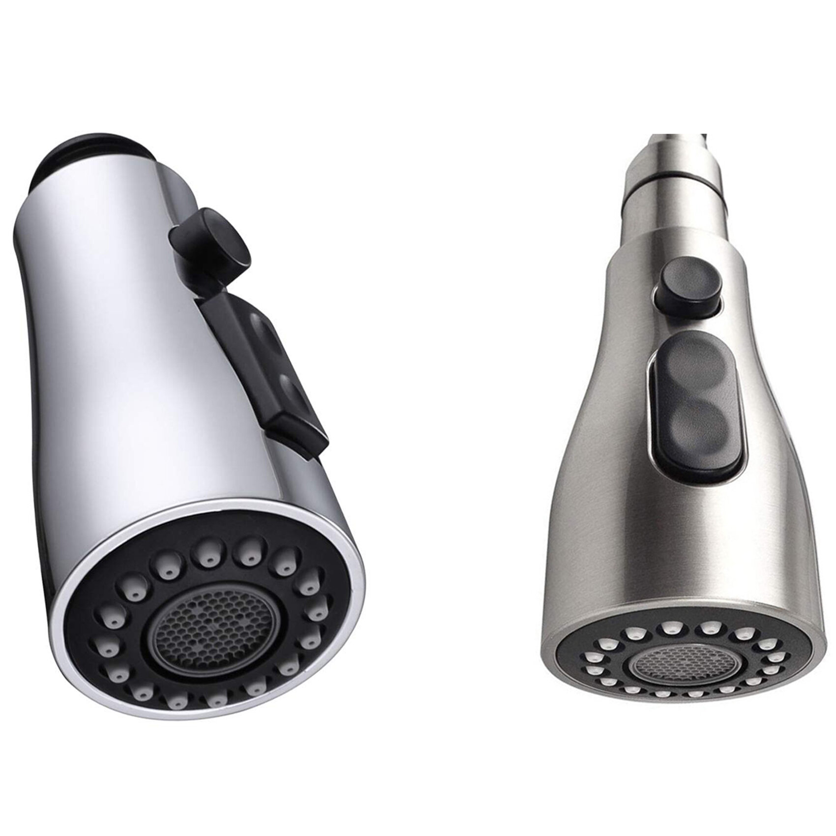 Шт. кухонная раковина выдвижной кран распылитель головка насадка выдвижной шланг распылитель сменная часть головка крана хром и никель