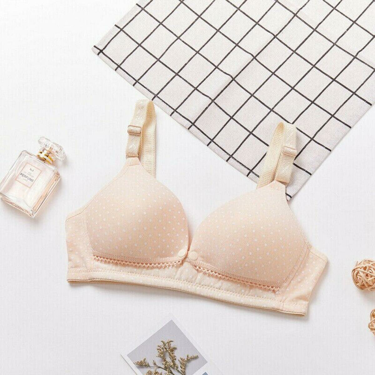 Абсолютно новые бюстгальтеры для беременных женщин, хлопковое нижнее белье для кормления грудью, бюстгальтеры Dot Adjust Dot, модные горячие 2019