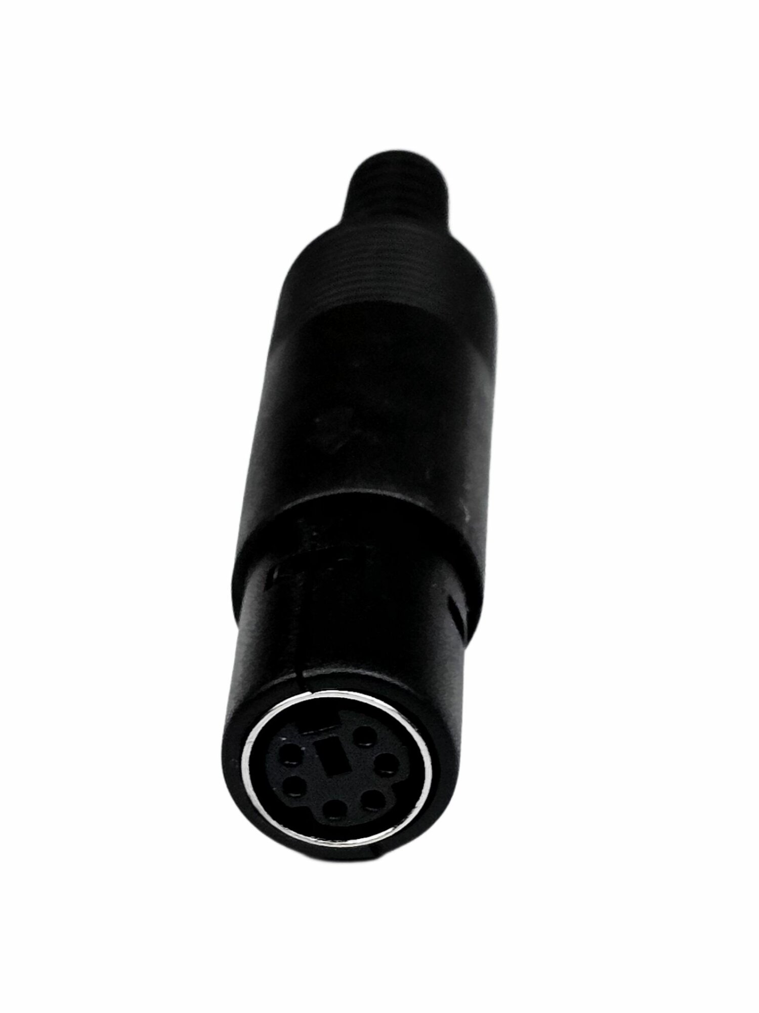 Разъем mini DIN 6 pin "гнездо" пластик на кабель