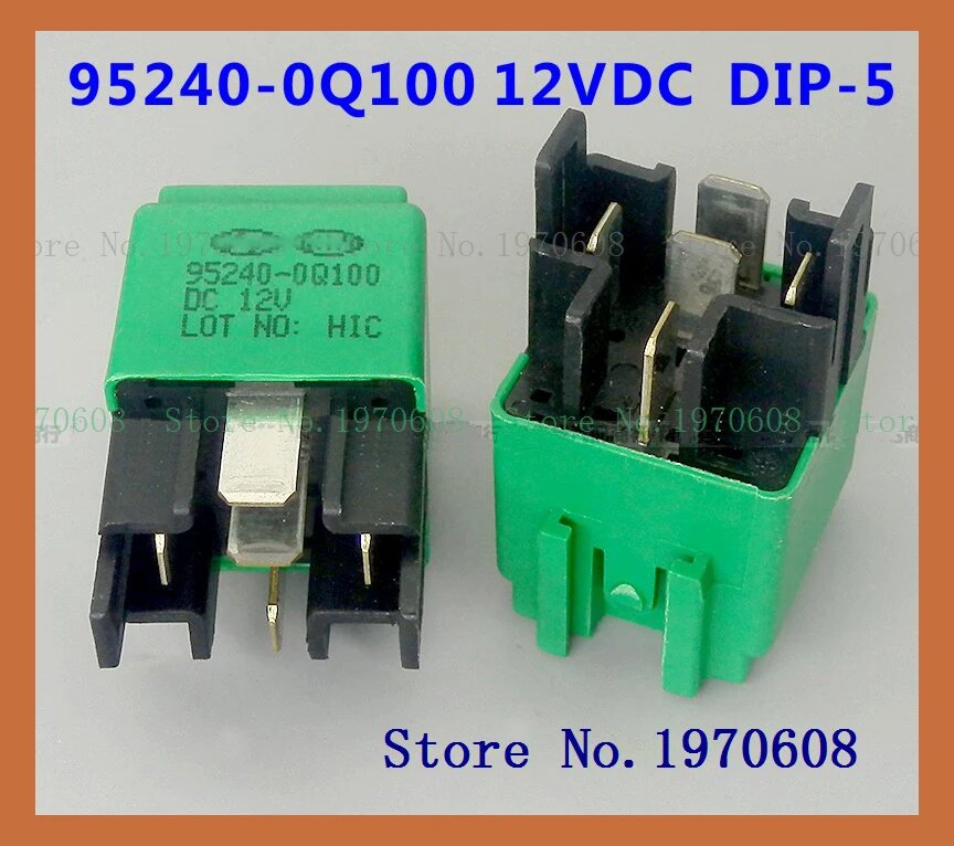 Реле 12VDC DIP-5, Размер: 95240-0Q100