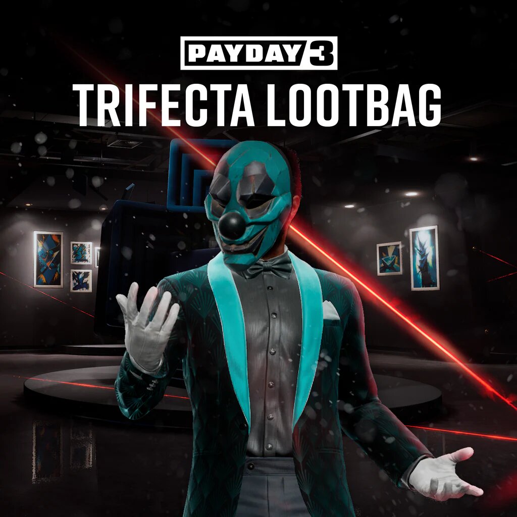 Дополнение Payday 3: Trifecta Lootbag, цифровое издание PlayStation 5, регион Индия / код пополнения баланса