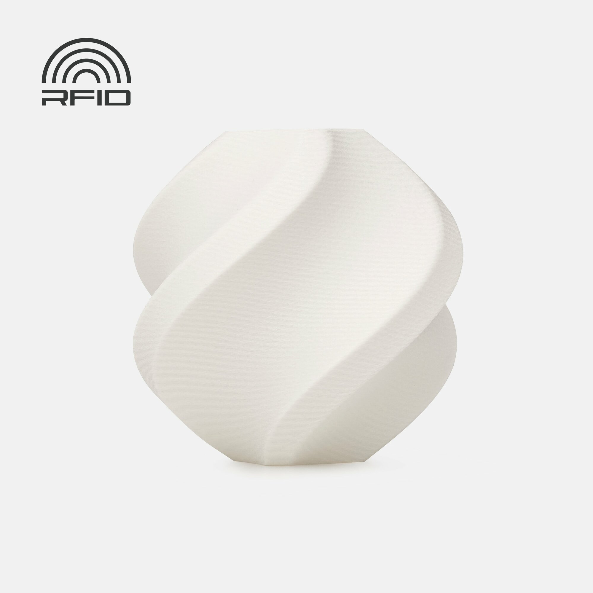 Филамент Bambu LAB PA6-GF Белый / пластик для 3D печати (Бамбулаб) 1 кг на катушке RFID