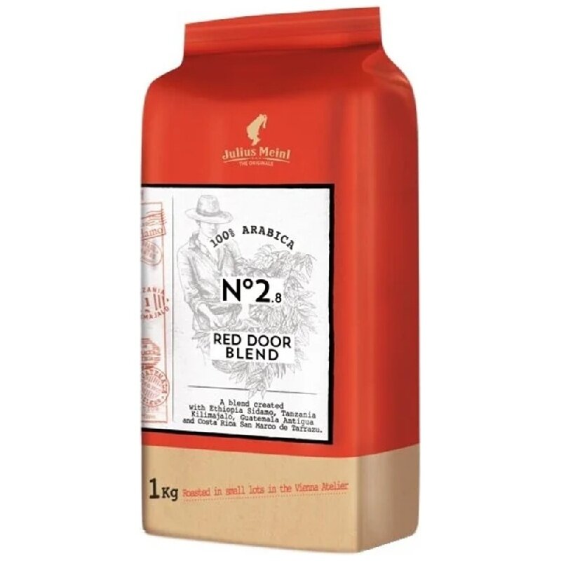Кофе JULIUS MEINL RED DOOR BLEND в зернах /пакет/ 1кг