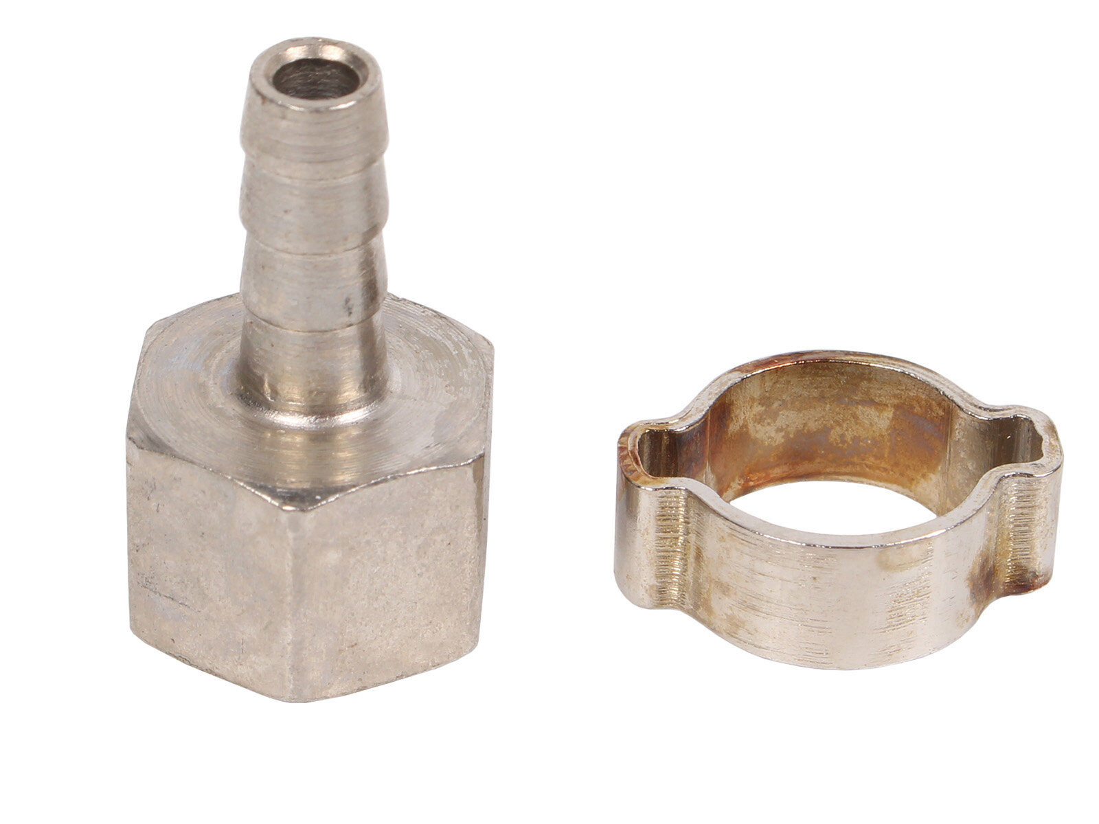 Переходник ELITECH 1/4М елочка 6мм кольцо 6х11мм