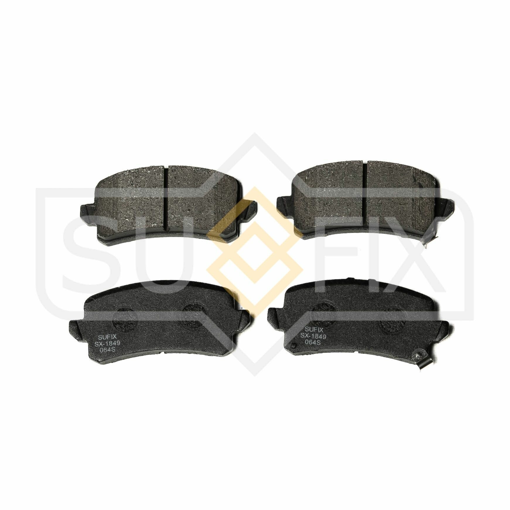 Колодки тормозные задние Haval: Jolion (4WD), Dargo, H3;