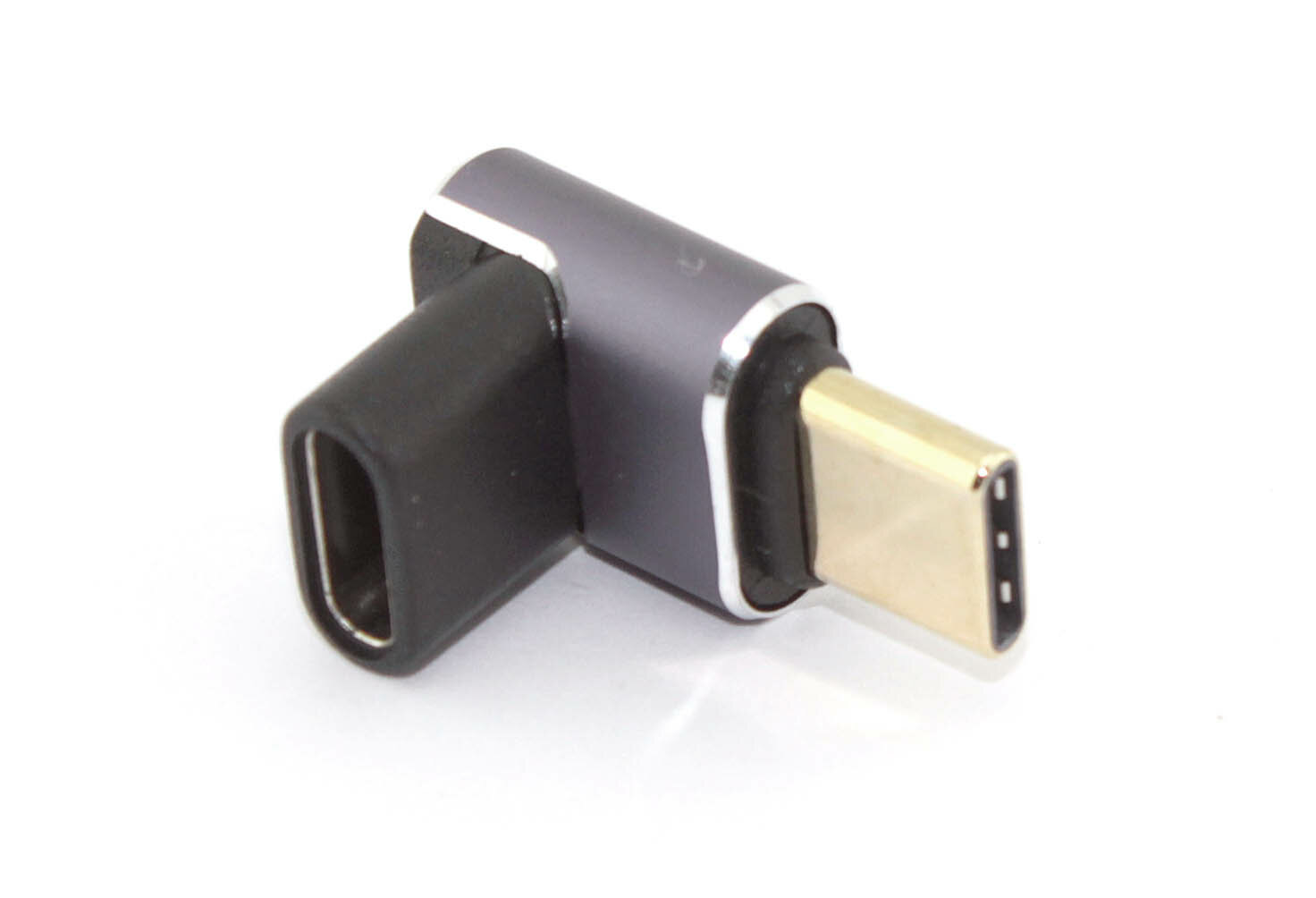 Переходник USB 4 Type C угловой тип 3