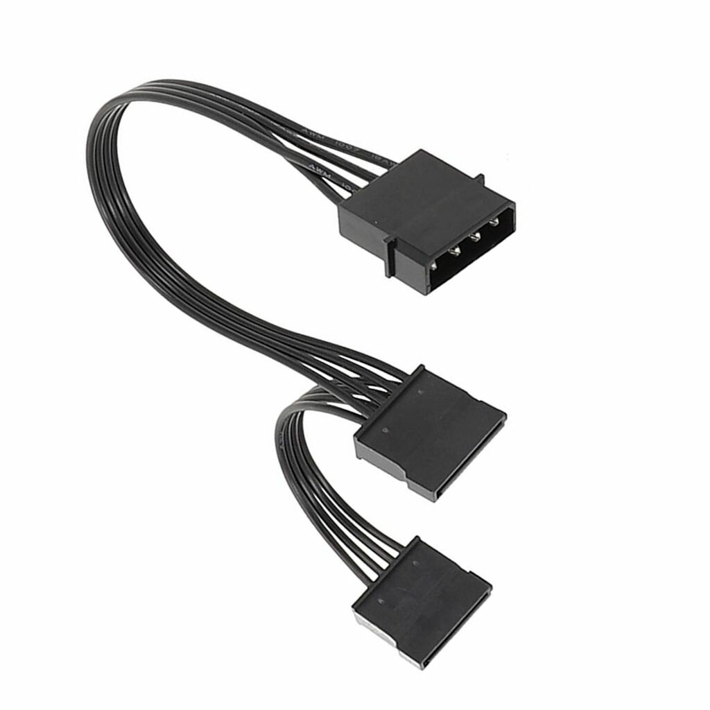 Большой 4-контактный кабель питания SATA для передачи IDE на удлинитель Sata 1 2/3/4/5 18Awg