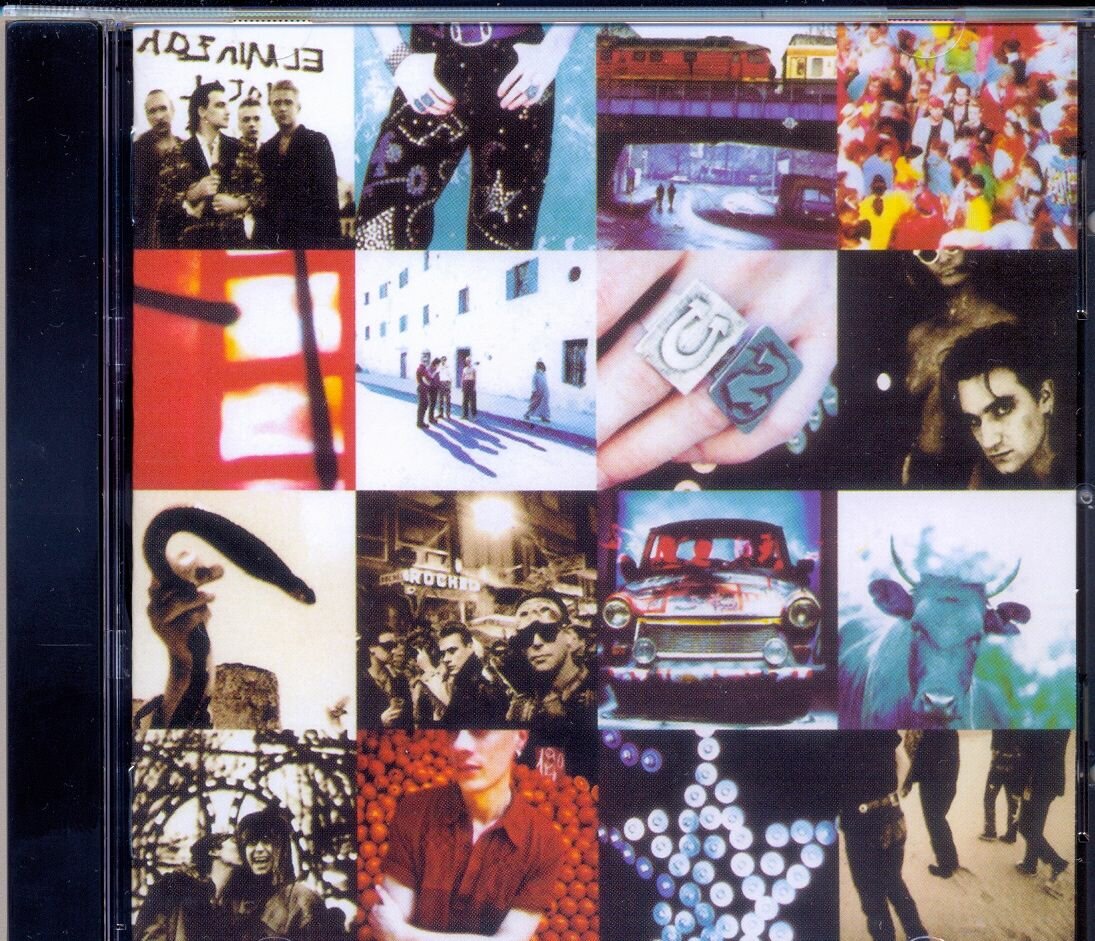 U2 - Achtung Baby 1991 г. Компакт диск